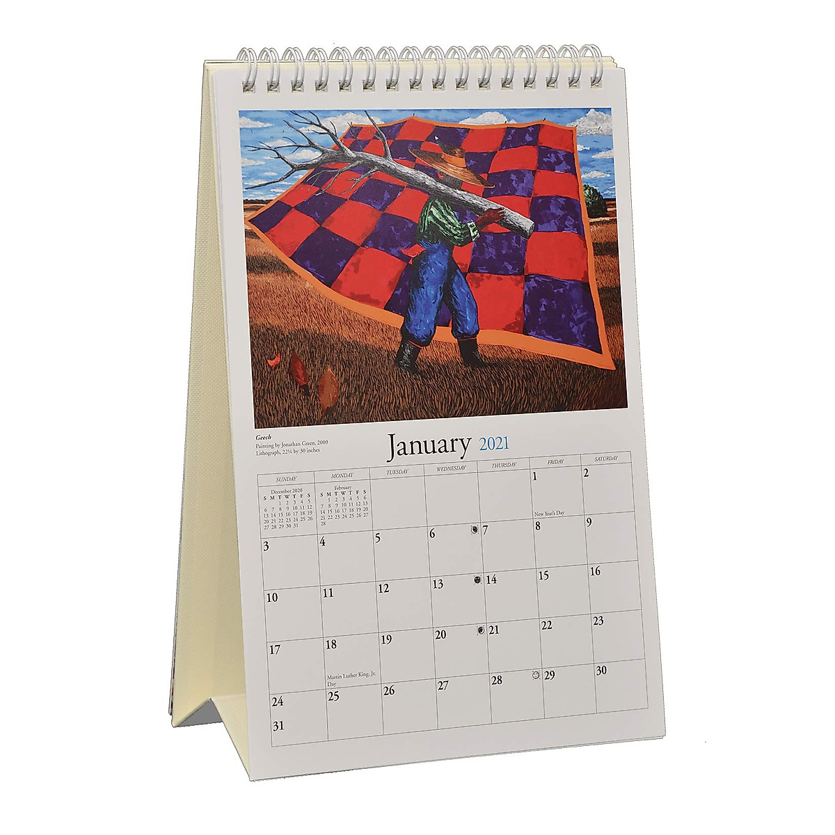 Art of Jonathan Green 2021 wall