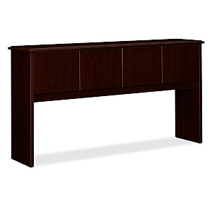 HON 94000 Series 70 by 16-1/8 by 37-Inch Stack-On Storage Hutch for Credenza, Mahogany