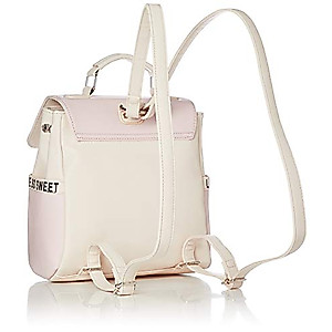 UNIQUE(ユニック) Unic UK-9905 Heart Rainbow Lace-up 2-Way Backpack, Pink
