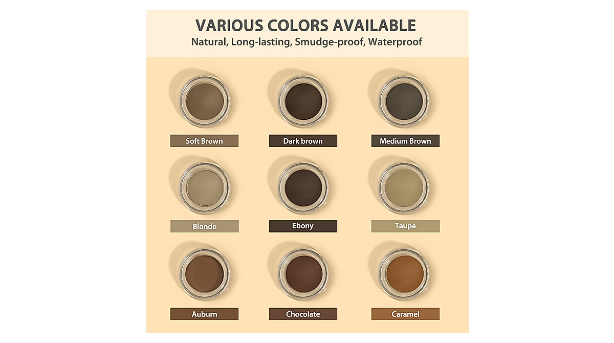 LAVONE Eyebrow Stamp Kit - Define Your Brows Effortlessly