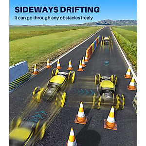 DODOELEPHANT Gesture Sensing RC Stunt Car, Kids Remote Control Cars Toys 4WD Monster Truck Crawler with Gravity Sensor 2.4Ghz 9.5mph 1:28 Transform Offroad Birthday Christmas for Boys Girls