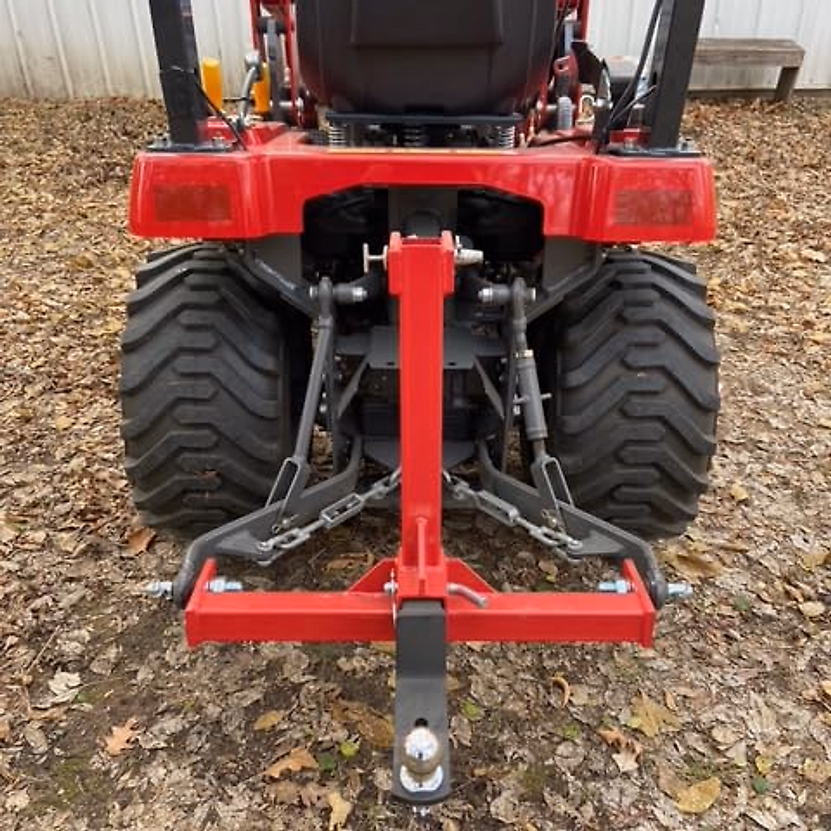 HECASA 3 Point 2 inch Trailer Hitch Receiver Drawbar for Category 1 Tractors