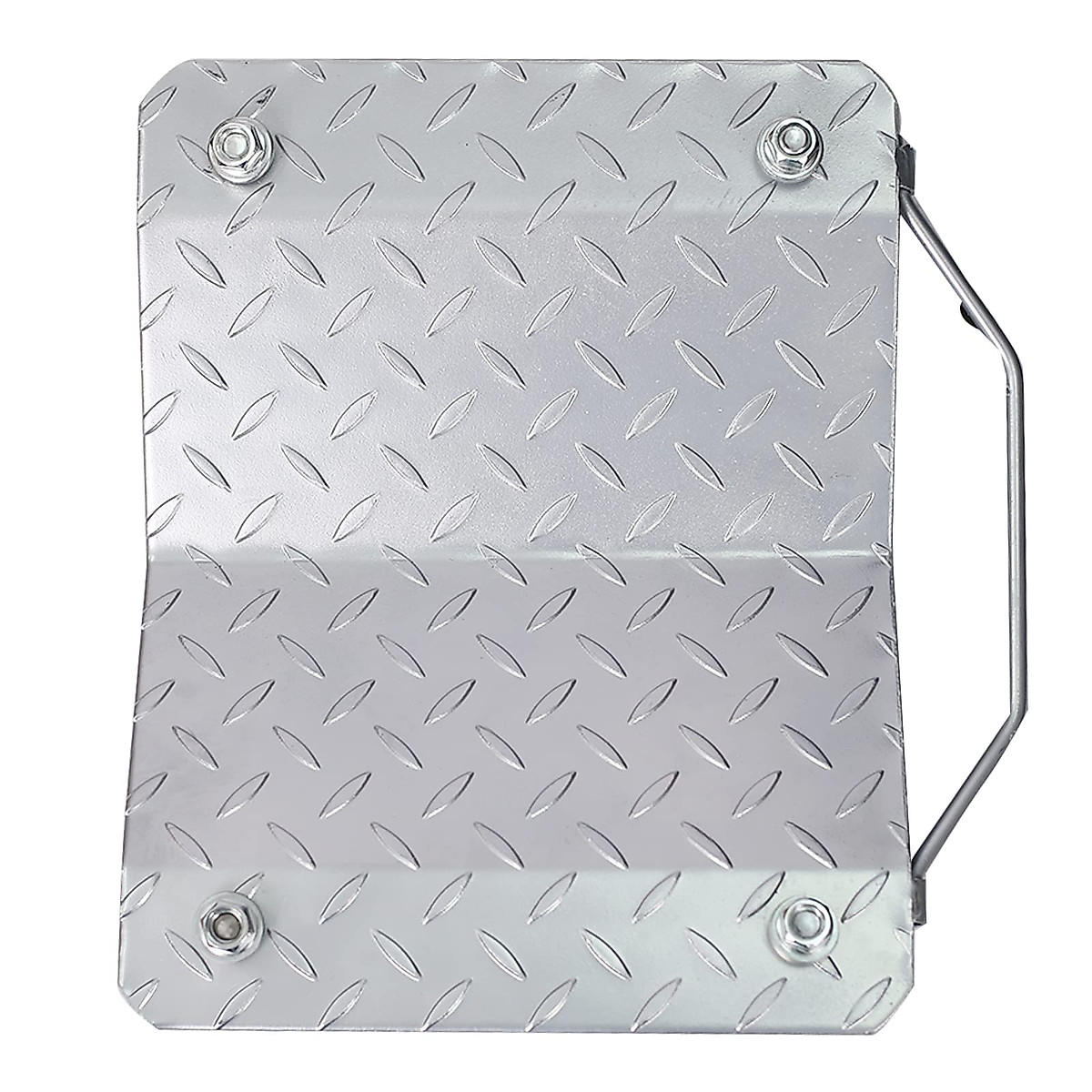 Goujxcy Vehicle Dolly, Set of 4 Auto Wheel Dolly Car Tire Dolly, Skates Wheel Car Dolly Ball Bearings Skate Makes Moving A Car Easy Furniture Movers, Total 6000lbs Weight Capacity (Silver)