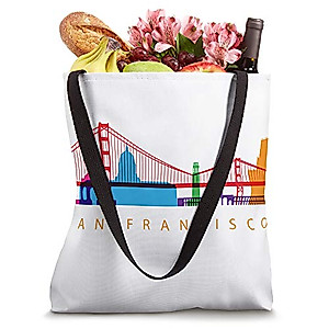 San Francisco, California, USA Skyline Souvenir Tote Bag