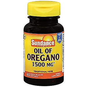 Oil of Oregano 1500mg, 60 Count Each (2)