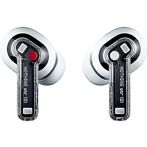Nothing Ear 2 Wireless Earbuds Active Noise Cancellation to 40 db, Bluetooth 5.3 in Ear Headphones with Wireless Charging,36H Playtime IP54 Waterproof Earphones for iPhone & Android,White
