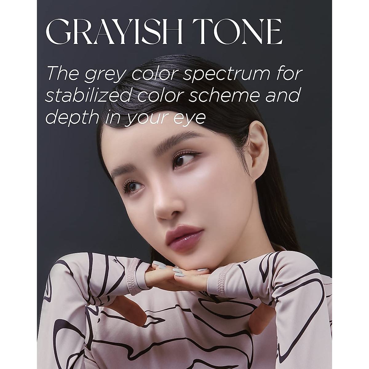 EQUMAL Over Classic Eye Palette – 6 Color Eyeshadow Palette – Muted Beige & Bright Pink - Blendable & Long Lasting Eye Shadow - Matte & Shimmer Multi Formul, 01 Lofty Air