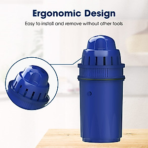 GLACIER FRESH CRF-950Z Filtration Pitcher Water Filter, Compatible with All PUR Pitchers and Dispensers System, PPF951K, CRF-950Z, PPF900Z, PPT700W, CR-1100C and DS-1800Z Water Filter, 3 PCS