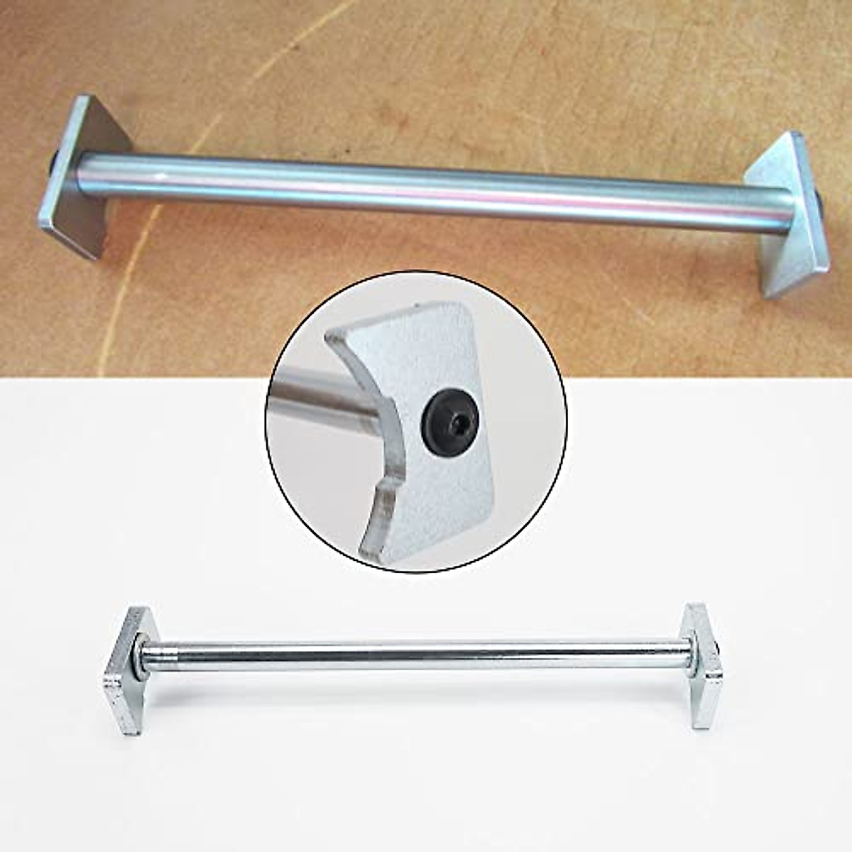 QZATTCAEN Portable Planer Knife Setting Gauge Jointer Planer Knife Setting Jig Planer Knife Depth Adjustment Gauge Setter Woodworking Tool-for 12in Planer