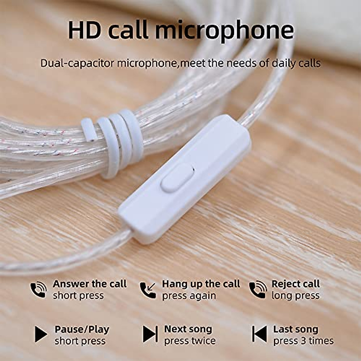 FAAEAL KZ ZSN Pro Earphone Upgraded Cable 0.75mm 2Pin High Purity Silver-Plated Replacement Headsets Wire for KZ ZSN EDX ZEX ZS10 PRO EDS DQ6S ZES DQ6 ZAS ASF ASX Zax Headphones (with Mic, C Pin)