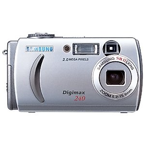 Samsung Digimax 240 2.1MP Digital Camera w/ 3x Optical Zoom