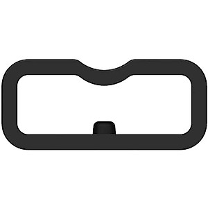 FitTurn Band Keeper Strap Loop Fastener Rings Compatible with BIGGERFIVE Vigor 2 L Fitness Tracker Watch Bands -Black (6 of Pack) Rubber Replacement Loop Rings