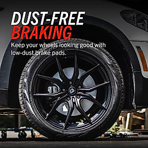 Power Stop CRK2385 Front and Rear Coated Brake Rotors and Ceramic Pads Brake Kit For 2006 2007 2008 Honda Civic EX | 2009 2010 2011 Honda Civic EX, EX-L