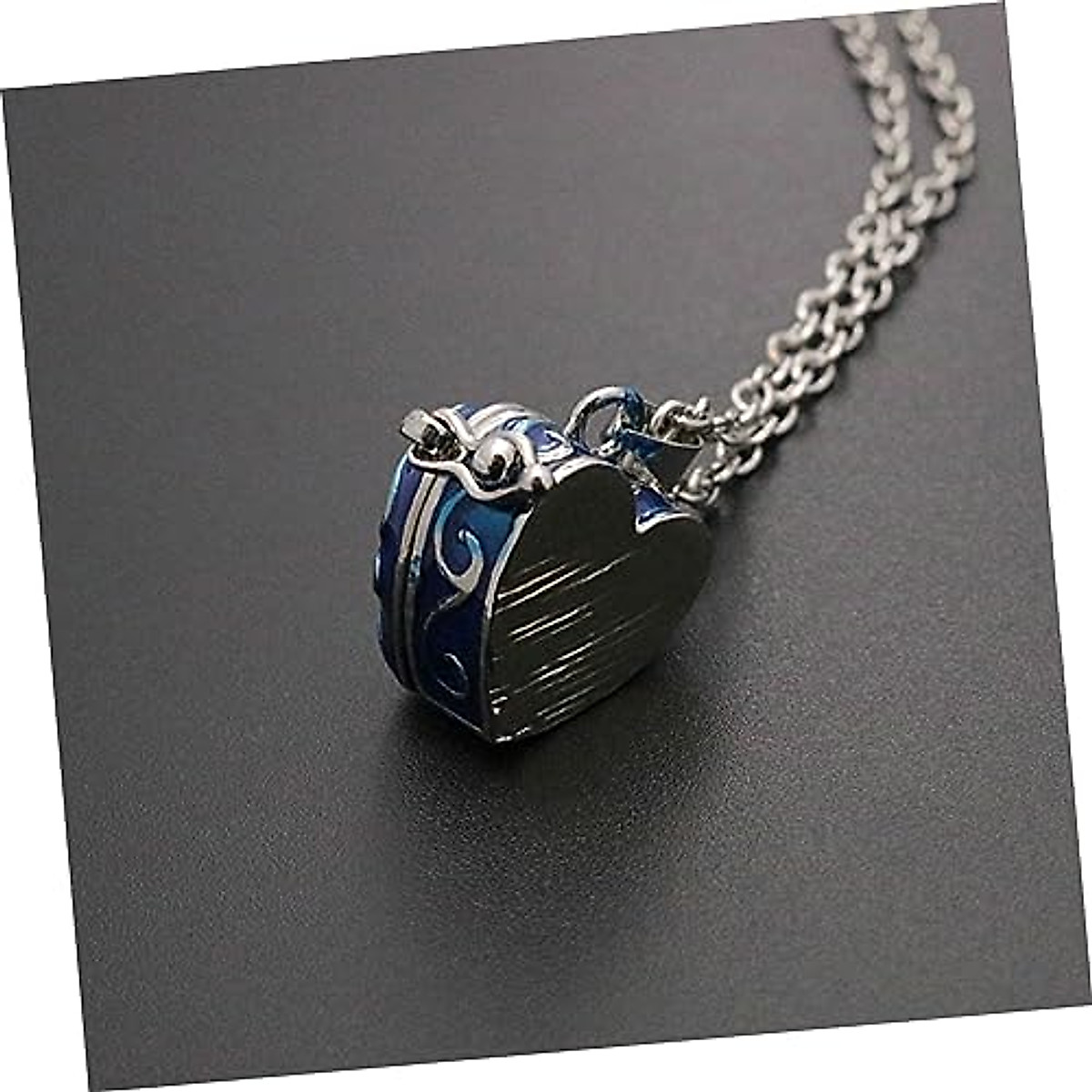 Garneck 3pcs Ashes Pendant Pet Memorial Hair Locket Cat Dog Ashes Necklace Ashes Urn Earn Necklace for Ashes Engraved Urn Necklace Pets Ashes to Jewellery Crystal Copper Jewelry Holder