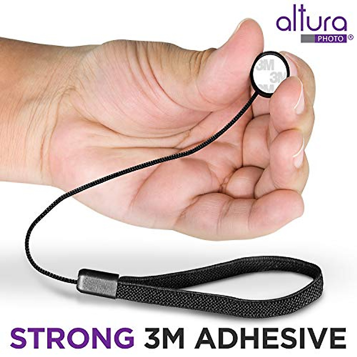 5 Pcs Altura Photo Lens Cap Keeper, Camera Lens Cap Leash for DSRL & Mirrorless Lenses - Camera Lens Keeper/Lens Holder for Canon, Nikon, Sony, Sigma, Tamron & Others Camera Lens Accessories