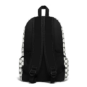 Cats Bacpack 17in Laptop Knapsack Casual Durable Daypack Packsack Rucksack Bags Travel Backpacks for Men Women