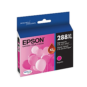 EPSON 288 DURABrite Ultra Ink High Capacity Magenta Cartridge (T288XL320-S) Works with Expression XP-330, XP-430, XP-434, XP-340, XP-440, XP-446