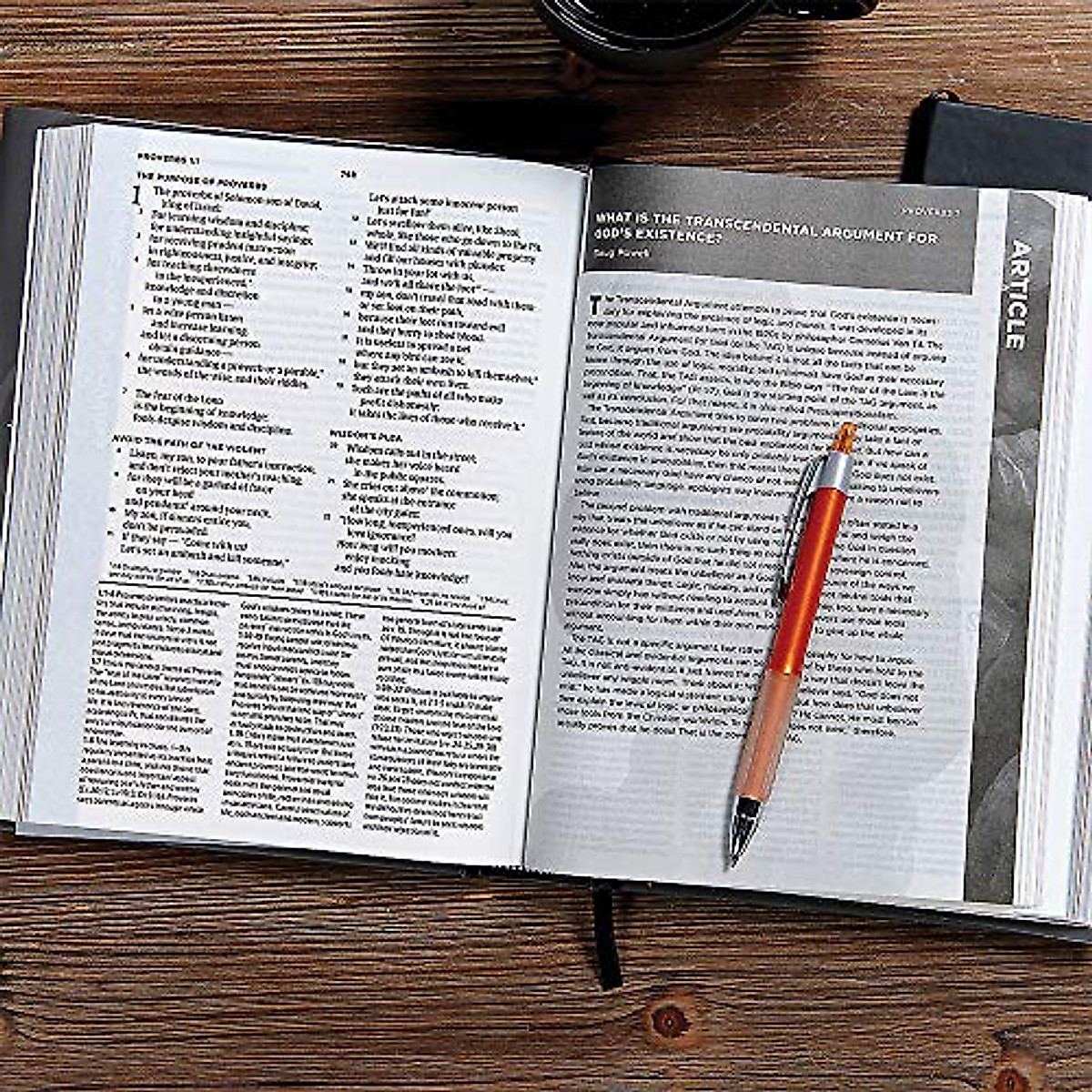 CSB Apologetics Study Bible, Gray Hardcover, Black Letter, Black Letter, Defend Your Faith, Study Notes and Commentary, Articles, Profiles, Full-Color Maps, Easy-to-Read Bible Serif Type