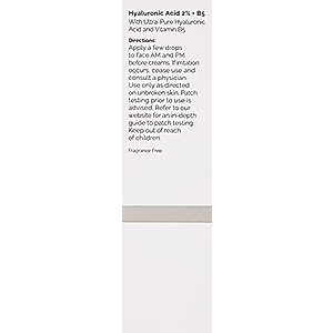 THE ORDINARY Hyaluronic Acid 2% + B5 Liquid 30ml, 1 Fl Oz (Pack of 1)