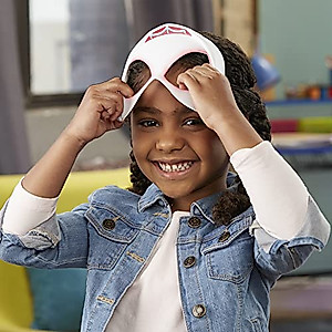 Marvel Spider-Man: Across The Spider-Verse Spider-Gwen Web-Shot Slinger Mask and Blaster Set, Spider-Man Web Shooter Toy, Super Hero Toys for 5 Year Old Girls and Boys and Up