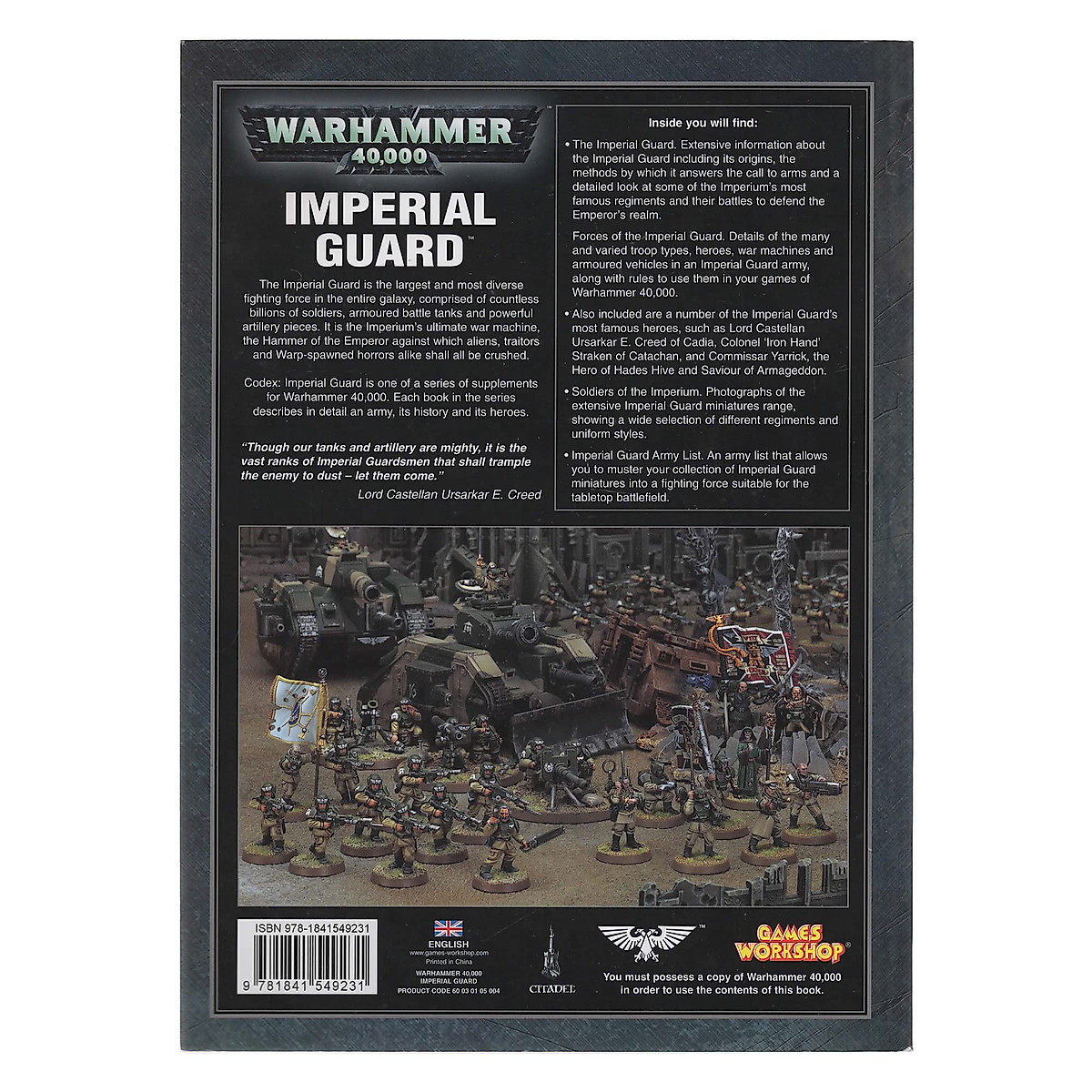 Games Workshop Warhammer 40,000 Codex: Imperial Guard (5th Edition)