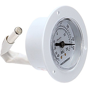 Hussmann 0443312, Thermometer-2 Dial White