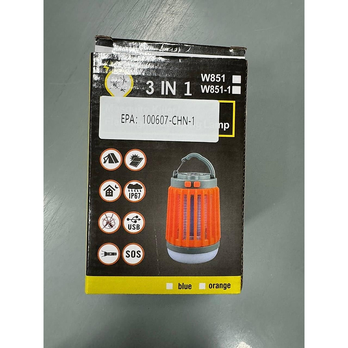 2Pack Solar Bug Zapper Light Bulb 3 in 1 Mosquitoes Killer USB Rechargeable Camping Light Flashlight,IPX6 Waterproof Portable Light Bulb Zapper Outdoor for Travel Hiking,Doorway,Balcony,Corridor