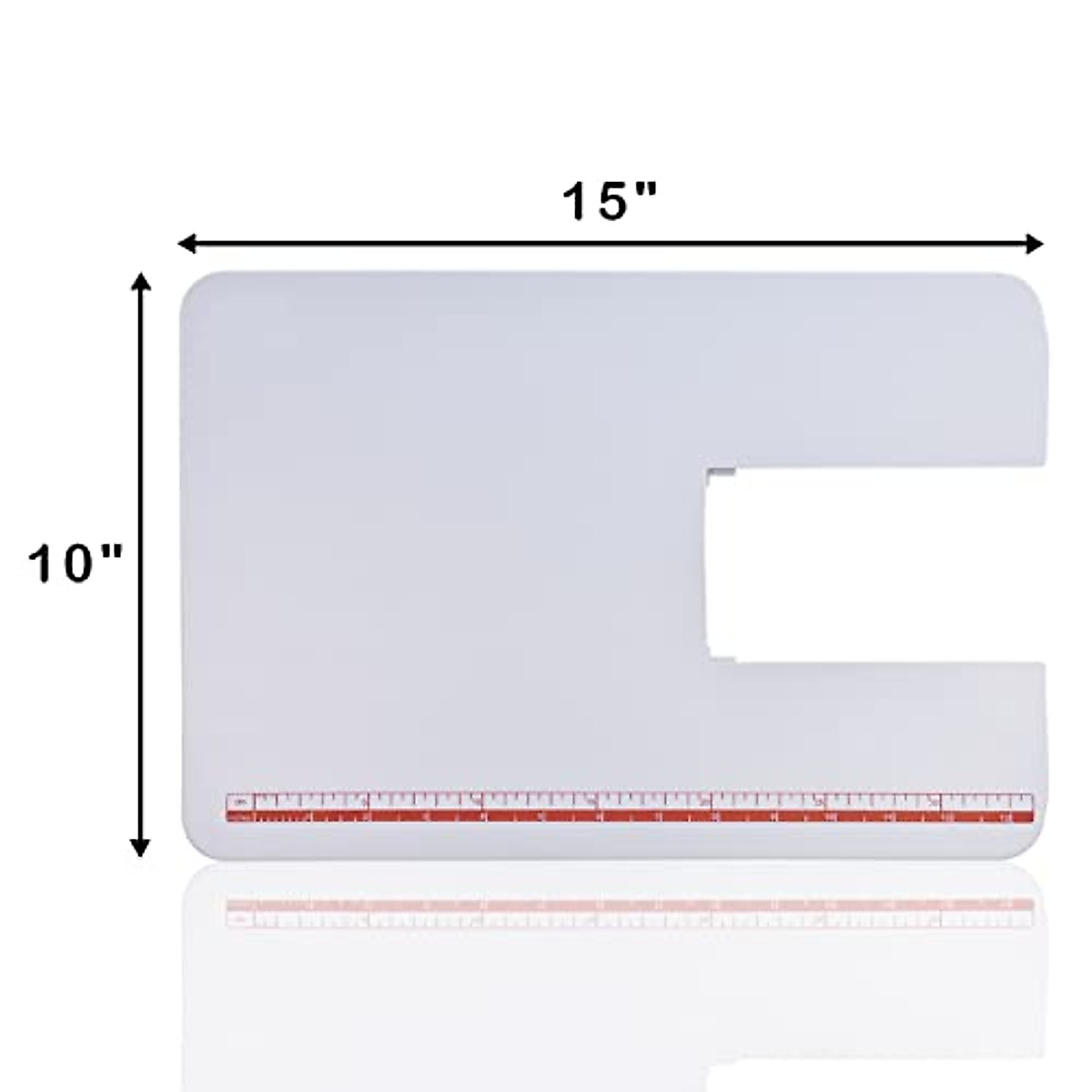 Heavy Duty Sewing Machines Extension Table for Singer 4411, 4423, 4432, 4452 Mechanical Heavy Duty Sewing Machines, Grey