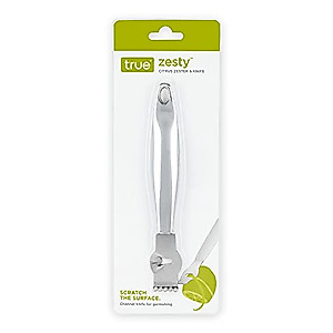 True Zester and Channel Zesty: Citrus Zester & Channel Knife, Metallic