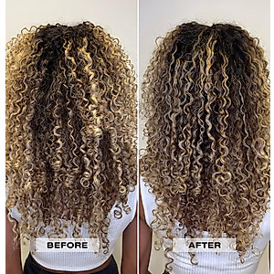 L'ANZA Healing Curls Butter Shampoo - Curly Hair Shampoo for a Creamy, Color-Safe Cleanse and Refreshed Curls - Paraben and Sulphate Free Shampoo (8 Fl Oz)