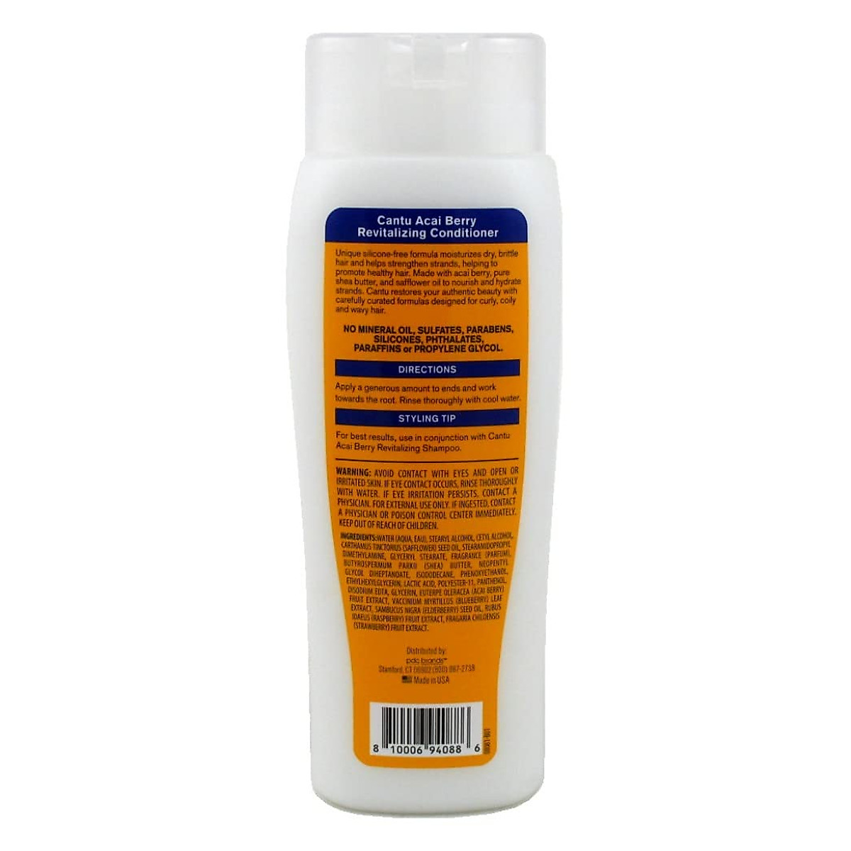 Cantu Acai Berry Conditioner Revitalizing 13.5 Ounce (400ml) (Pack of 2)