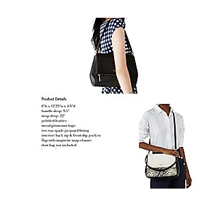 Kate Spade Leila Colorblock Pebbled Leather Flap Shoulder Bag Light Sand