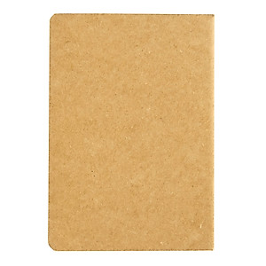 24 Pack Bulk Kraft Paper Notebooks, Happy Journal with 80 Lined Pages for Kids, Office, School Supplies (4 x 5.75 In)