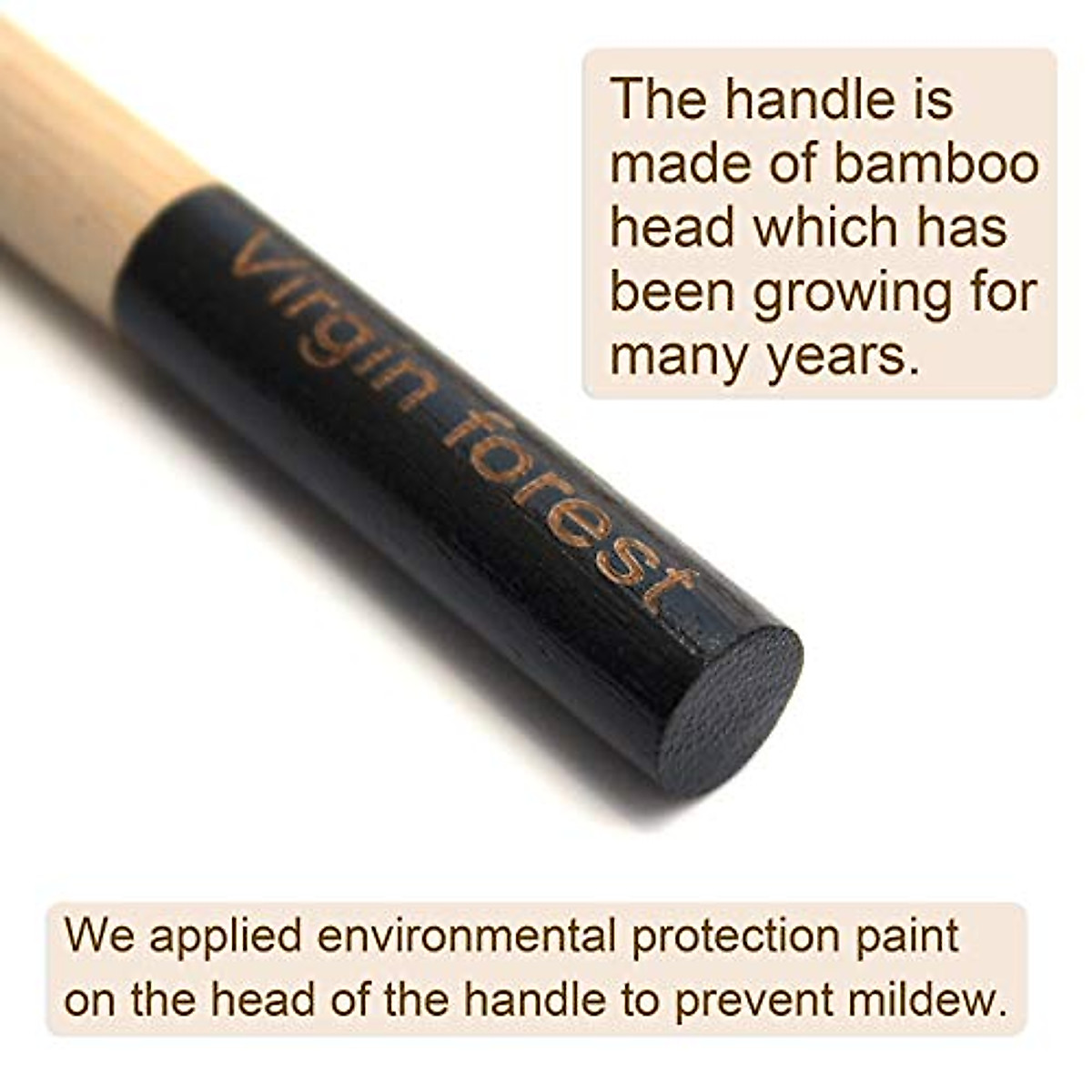 Virgin Forest 6 Pcs Biodegradable Bamboo Toothbrushes, Natural Eco-Friendly BPA-Free Toothbrushes, Best Travel Wood Toothbrush Set for Sensitive Gums