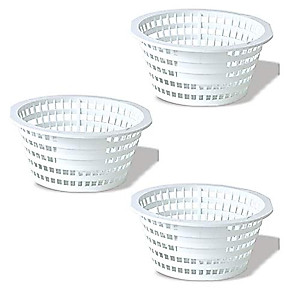 Swimline 8928 Olympic ACM88 Replacement Swimming Pool Skimmer Basket (3 Pack)