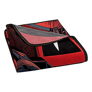 Marvel's Deadpool, "Swordsman" Micro Raschel Throw Blanket, 46" x 60", Multi Color