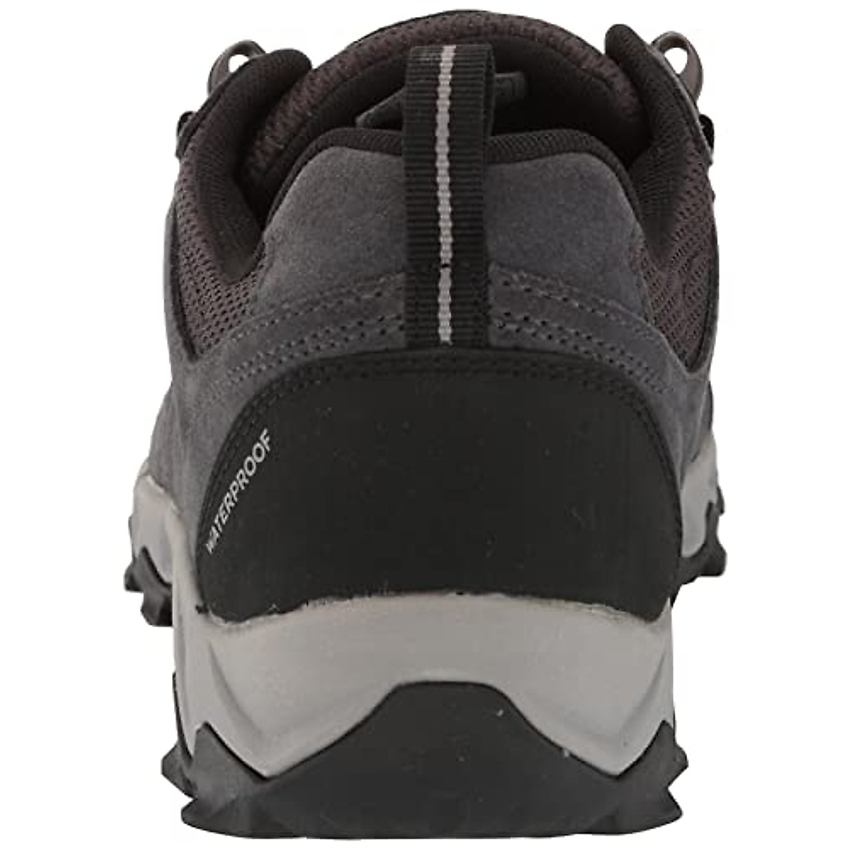 Columbia Men's Valley Pointe Waterproof Hiking Shoe, Shark/Monument, 11 Wide