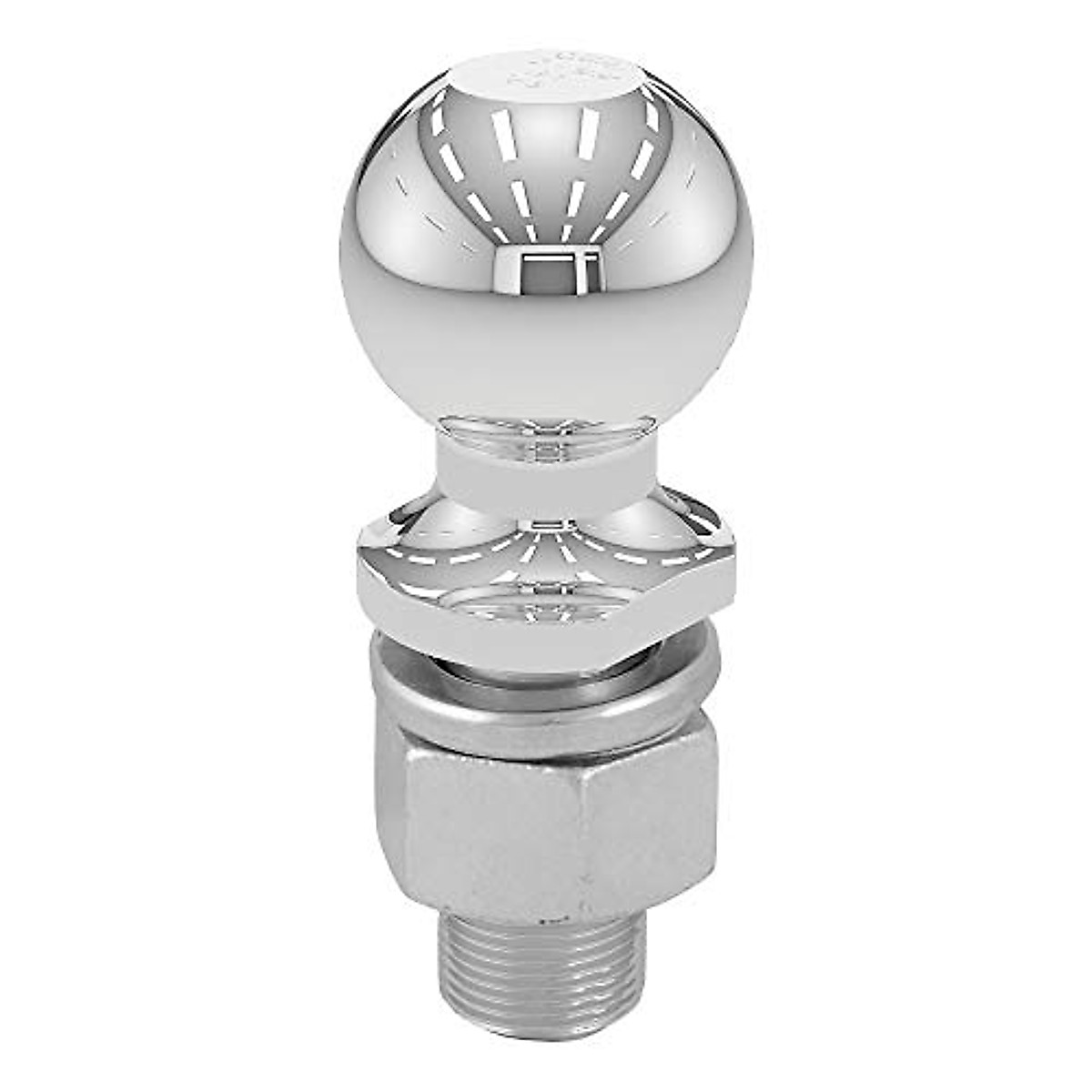 CURT 40030 Chrome Trailer Hitch Ball, 15,000 lbs, 2-5/16-Inch Diameter, 1-1/4 x 2-5/8-Inch Shank