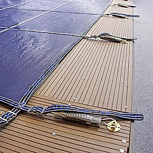 LXLA Swimming Pool Safety Cover, Winter Pool Cover for Inground Pools, Easy Clean with Rainwater Permeability, for Garden/Hotel/Engineering (Size : 3m x 10m (10ft x 33ft))