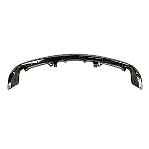 MBI AUTO - Chrome, Steel Front Bumper Impact Bar Fascia Compatible with 1999 2000 2001 2002 Chevy Silverado Pickup 99-02, GM1002376