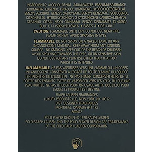 Polo by Ralph Lauren for Men, Eau de Toilette Natural Spray, 4-Fluid Ounce ( Packaging May Vary)