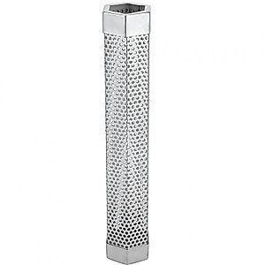 BWLZSP Portable 12in Stainless Steel BBQ Smoker Tube Barbecue Accessory for Electric Gas Charcoal Grill Smokers, Smoker Tube BBQ Smoker BBQ Smoker Tube(Hexagonal)