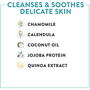 The Honest Company 2-in-1 Cleansing Shampoo + Body Wash | Gentle for Baby | Naturally Derived, Tear-free, Hypoallergenic | Lavender Calm, 18 fl oz