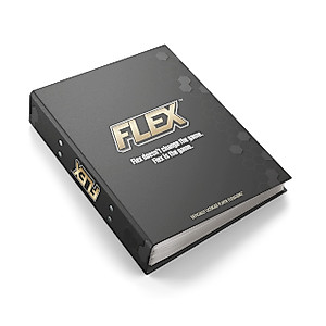 FLEX Album | Store and Display Flexagon Collection | Vinyl Finish | Holds up to 20 Pages
