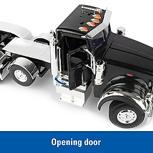 ERTL Big Farm Peterbilt Model 367 Semi Truck Toy - 1:16 Scale - Includes Grain Trailer - Construction Toys - Die-Cast Metal and Plastic Material - Kids Toys Ages 3 Years and Up