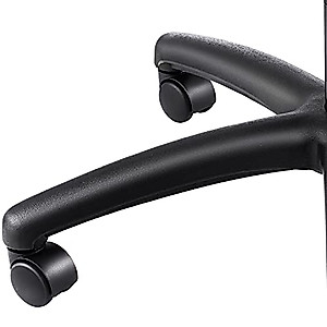 Hihone Office Chair Base, 330lbs Replacement Swivel Chair Base with Bottom Plate Base Cylinder and 5 Casters, Tilt Style Chair Base with Rolling Wheels Height Adjustable, 28" Office Chair Base