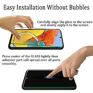 KATIN [2-Pack] Screen Protector Designed for Samsung Galaxy A54 5G Tempered Glass, Anti Scratch, Bubble Free, HD Clear, Case Friendly