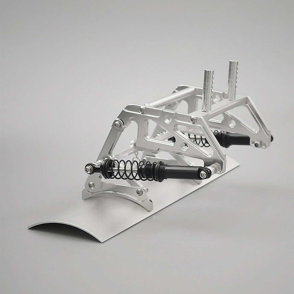 RXZIXYL RC Car Blade Snow Plow Metal Snow Shovel for 1/10 RC Crawler TRX4 TRX6 Axial SCX10 90046 03007 RGT 86100