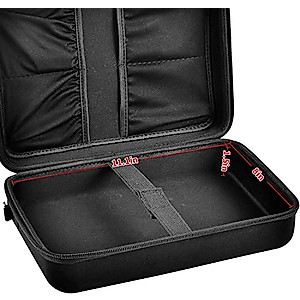 Case Compatible with DBPOWER 11.5" 12" Portable DVD Player for Car, Holder Storage Bag with Strap & Net Pocket for Battery, Car Charger, Power Adaptor and Remote Control (Case Only)