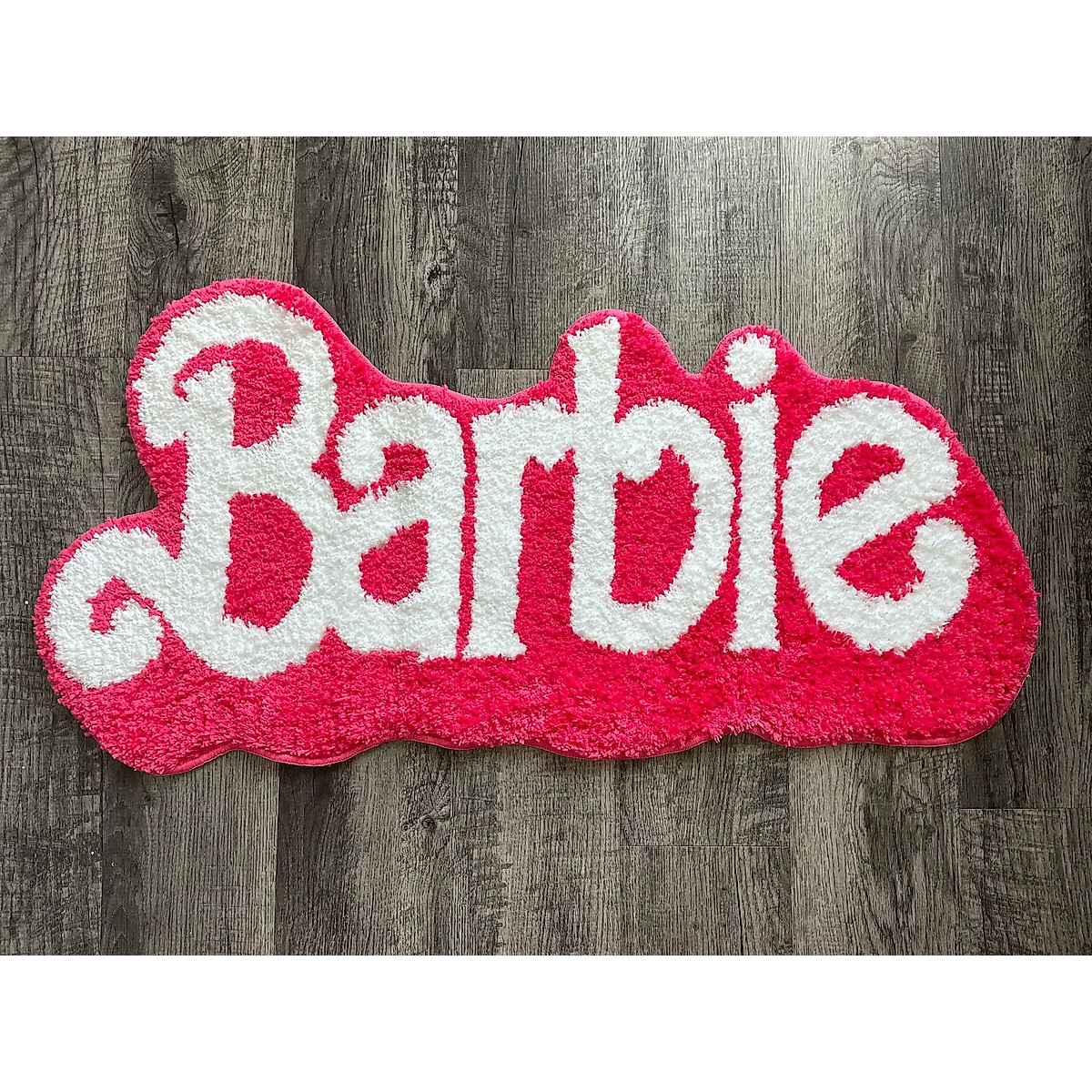 Luxape Mario Rug - Hypebeast Room Decor - Handmade & Premium- 35in (90cm) - Anime Rug - Designer Rugs - Aesthetic Room Decor - Cute Room Decor Coquette bathmat Rug